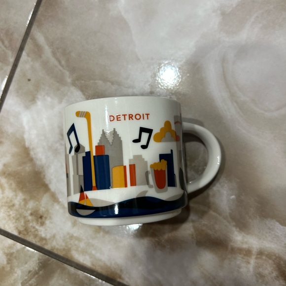 Starbucks | Kitchen | Starbucks Detroit Coffee Mug Nwt | Poshmark